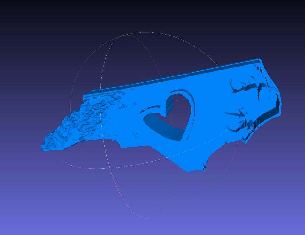 Free STL file Heart of the Carolina 💜・3D printable design to download・Cults
