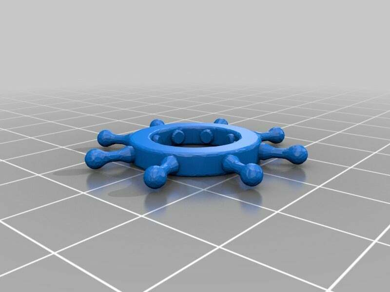 Archivo STL gratuito Rueda del barco・Idea de impresión 3D para ...
