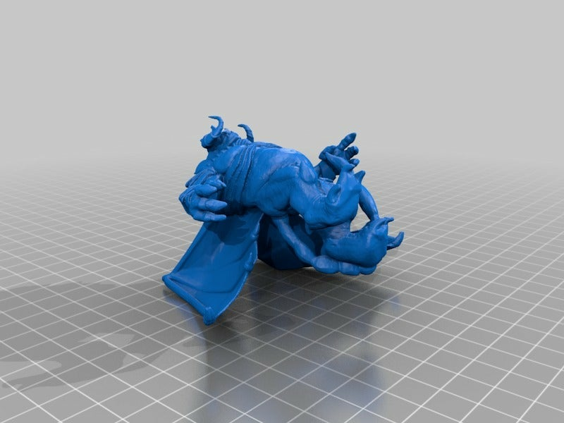 Archivo STL gratuito Príncipe demonio Behemoth 🇸🇹・Objeto para descargar ...