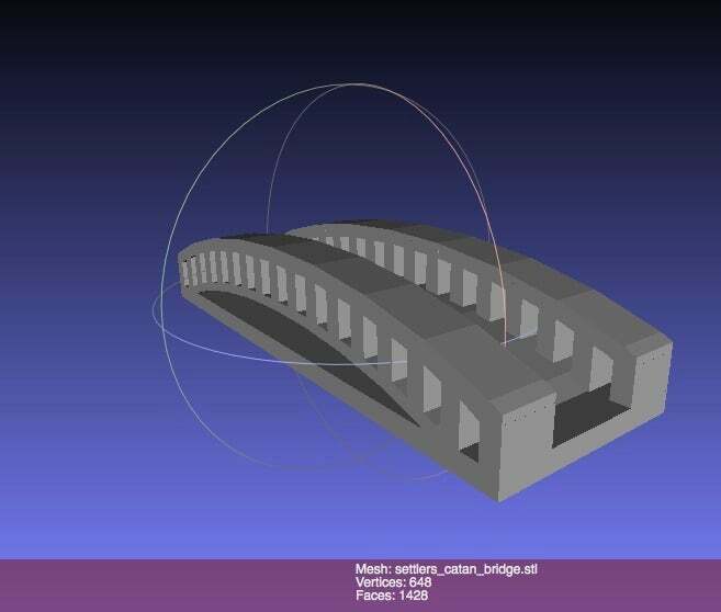 Free STL file Settlers of Catan Road and Bridge・3D print model to ...