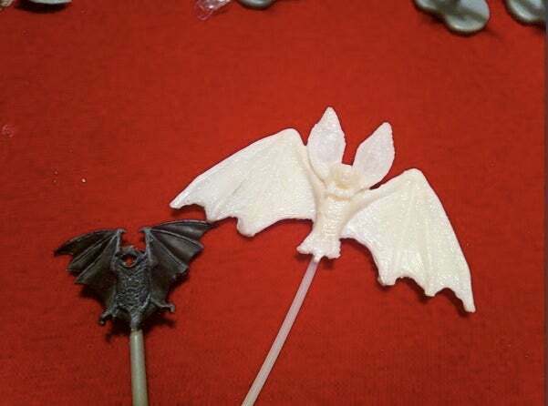 Fichier STL gratuit Vampire Bat - miniature・Design à télécharger et à ...