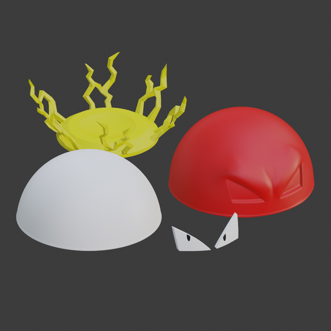 Fichier STL Pokémon Voltorb 👾・Design pour imprimante 3D à télécharger・Cults