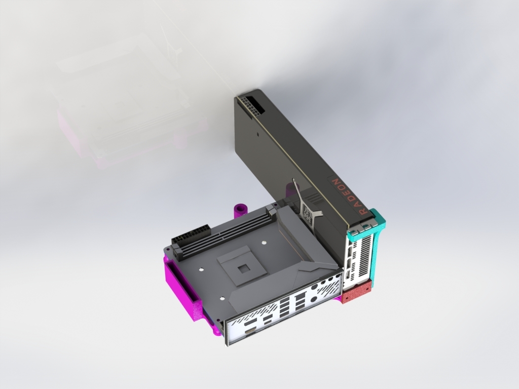 Free 3D file ITX Open Frame Quick Print Stand - Open Case 🖼️・Design to ...