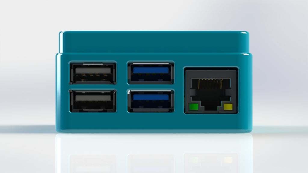 STL-Datei Raspberry Pi 4 B GPIO / Octoprint Ready Case! Includes Slim ...