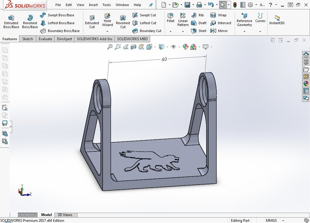 Free STL file 60mm Wide Snap In Rod Solder Holder 👽・Template to ...