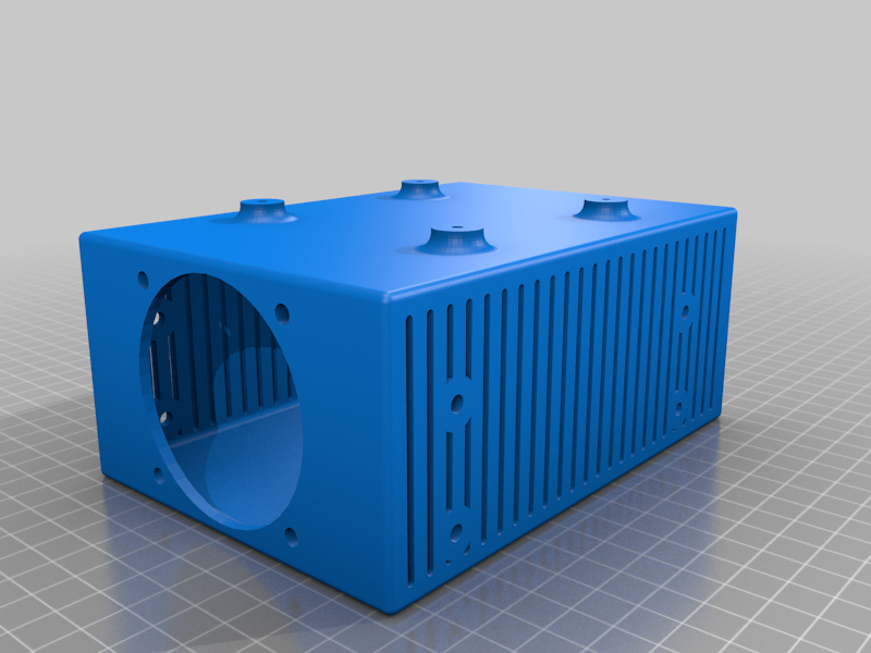 Free STL file Raspberry Pi 3.5" HDD Enclosure 1,2, or 3 drives!・3D ...