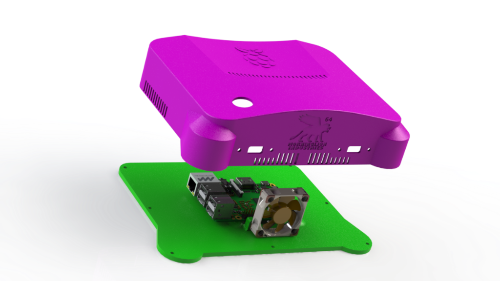 STL-Datei Nintendo64 Inspired Raspberry PI Case by Morninglion ...