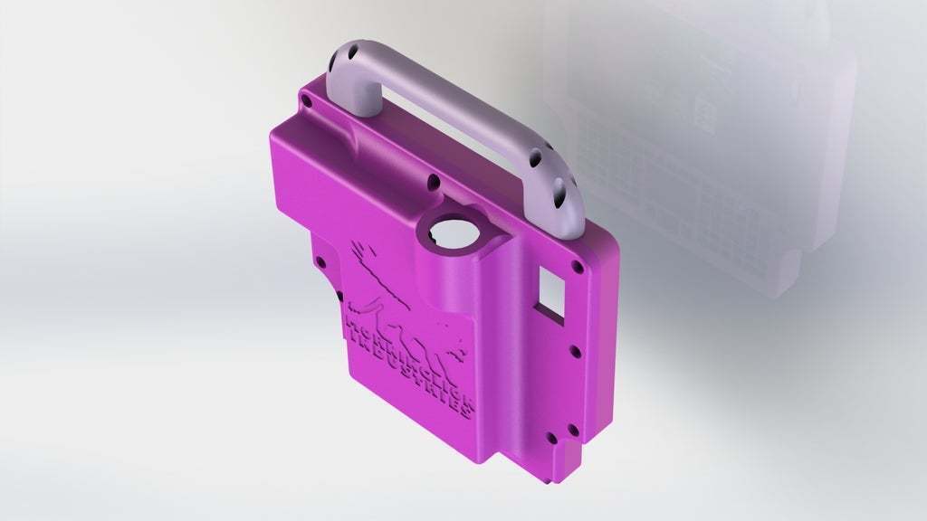 STL-Datei 7" Touchscreen with Keyboard Rugged Raspberry Pi Tablet ⌨️ ...