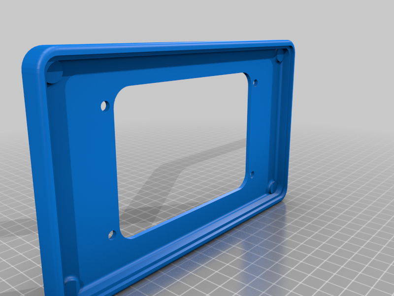 Free STL file Simple and Compact Raspberry Pi Touchscreen Desktop ...