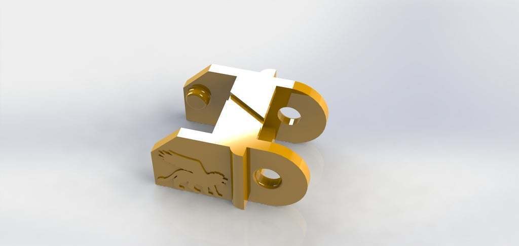 Free STL file Lion Link Easy To Use Chain! 🦁・3D printable model to ...