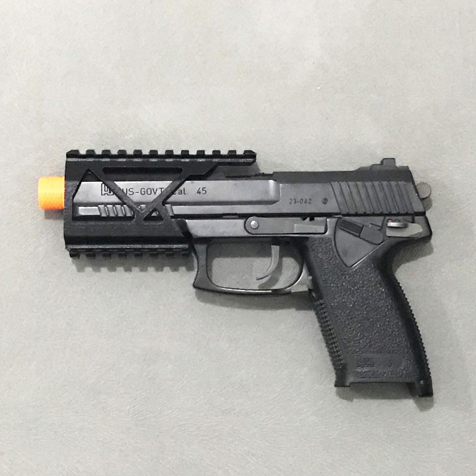 STL file MK23 Front Rail (Long)・3D printer model to download・Cults