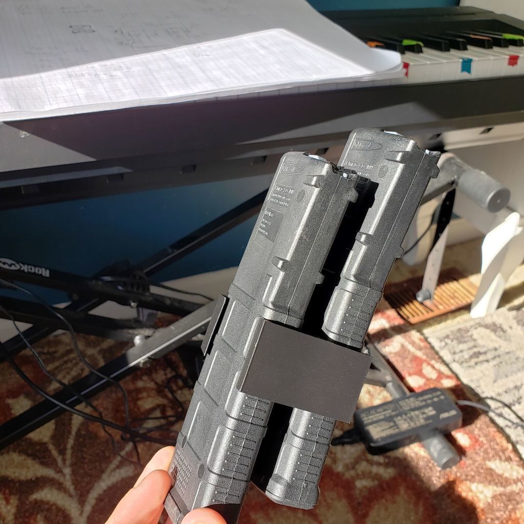 Free STL file Magaziene Coupler PMAG GEN3 Magpul 🔫・3D print object to ...