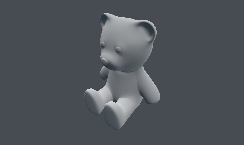 STL file Teddy bear・3D printer design to download・Cults