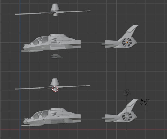 3D file RAH-66 Comanche for 10 mm/15 mm wargames 🚁・Template to download ...
