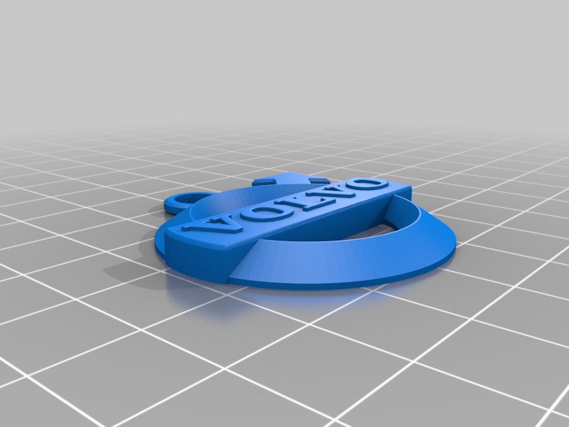 Free STL file Volvo keychain・3D printable object to download・Cults