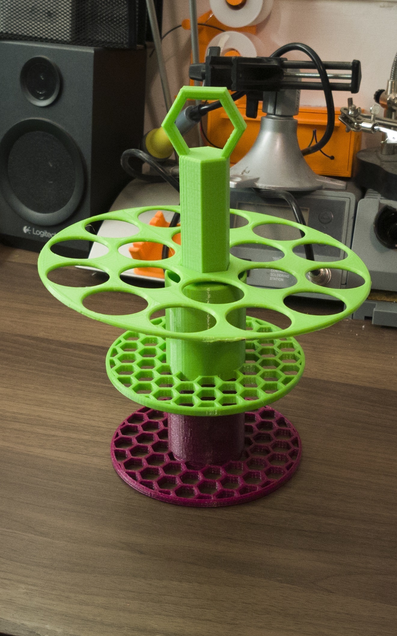 Free STL file Citadel Paint storage system using used spool 🎨・3D ...