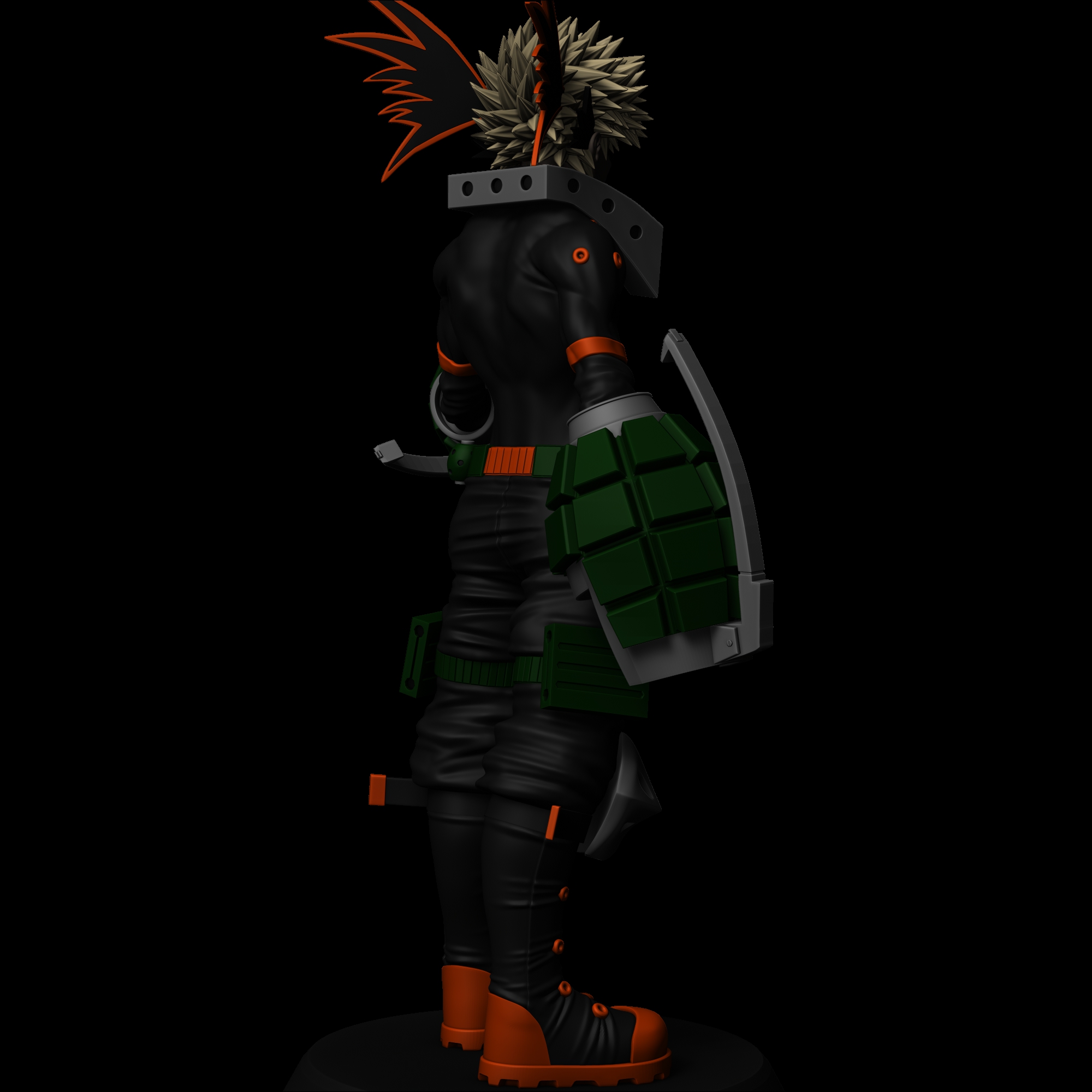 3D file Bakugo V2 - My Hero Academia 3D print model・Model to download ...