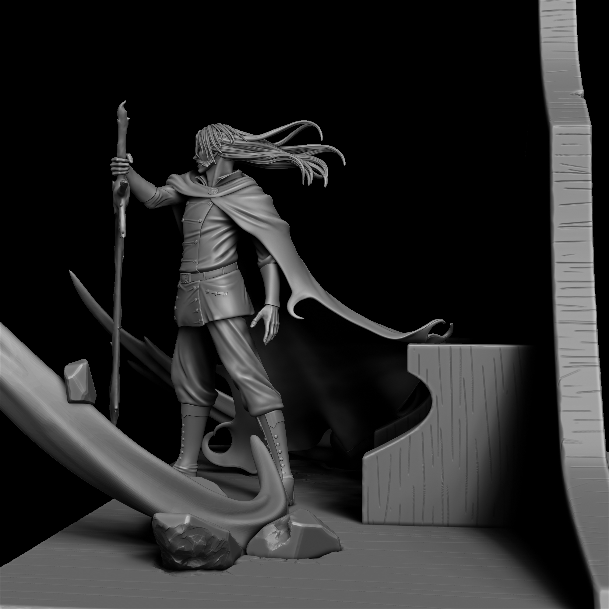 STL file Yhwach - Bleach 3D print model 🇹🇩・3D printer design to ...
