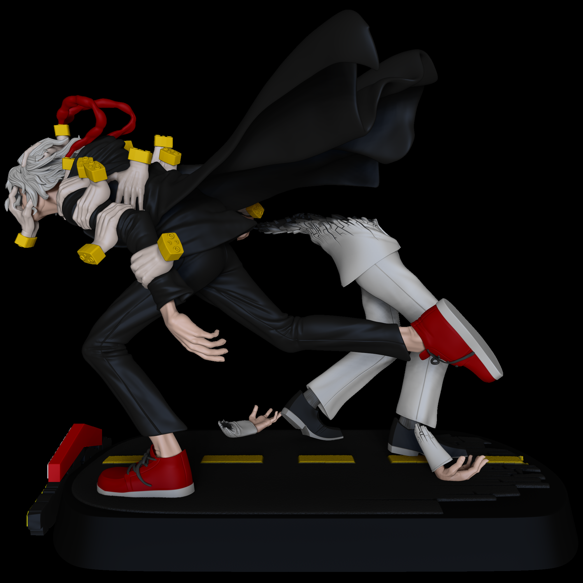 3D file Tomura Shigaraki - My hero Academia・3D printing model to ...