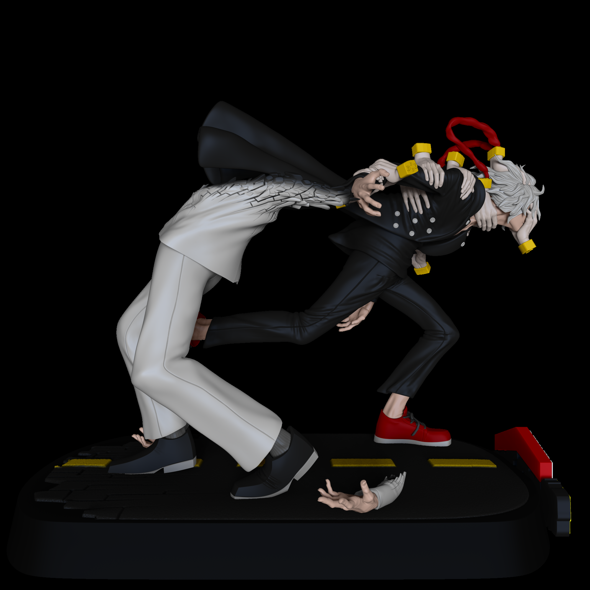 3D file Tomura Shigaraki - My hero Academia・3D printing model to ...