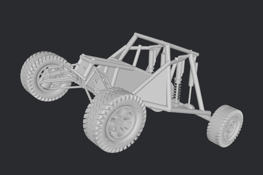 Archivo STL Rock crawler car 🪨・Objeto para impresora 3D para descargar ...