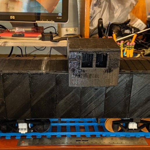 Download free STL file Extended Vision Caboose • 3D printable template ...