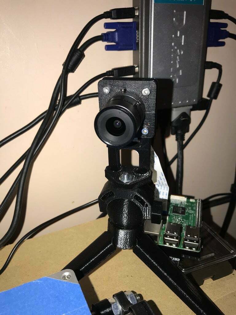 Free STL file ArduCam back with a tripod mount・Object to download and ...