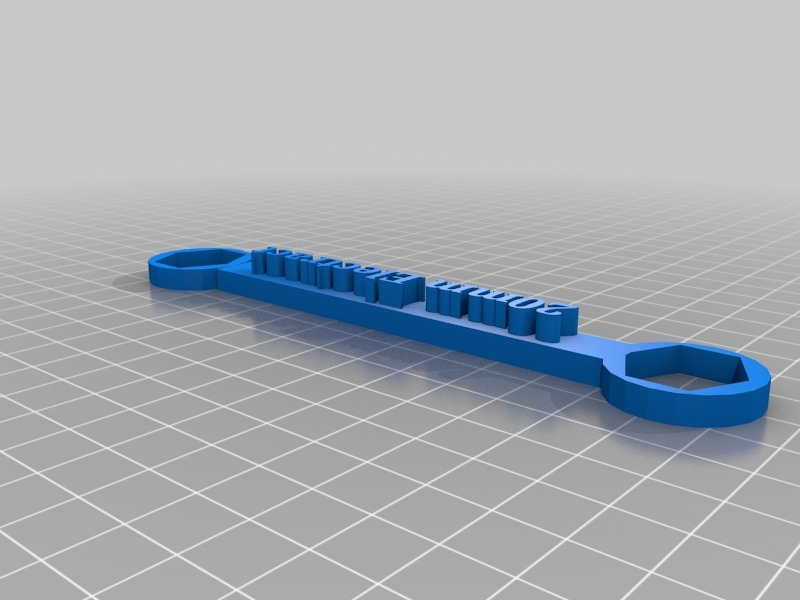 Free STL file 20mm spanner・3D print object to download・Cults