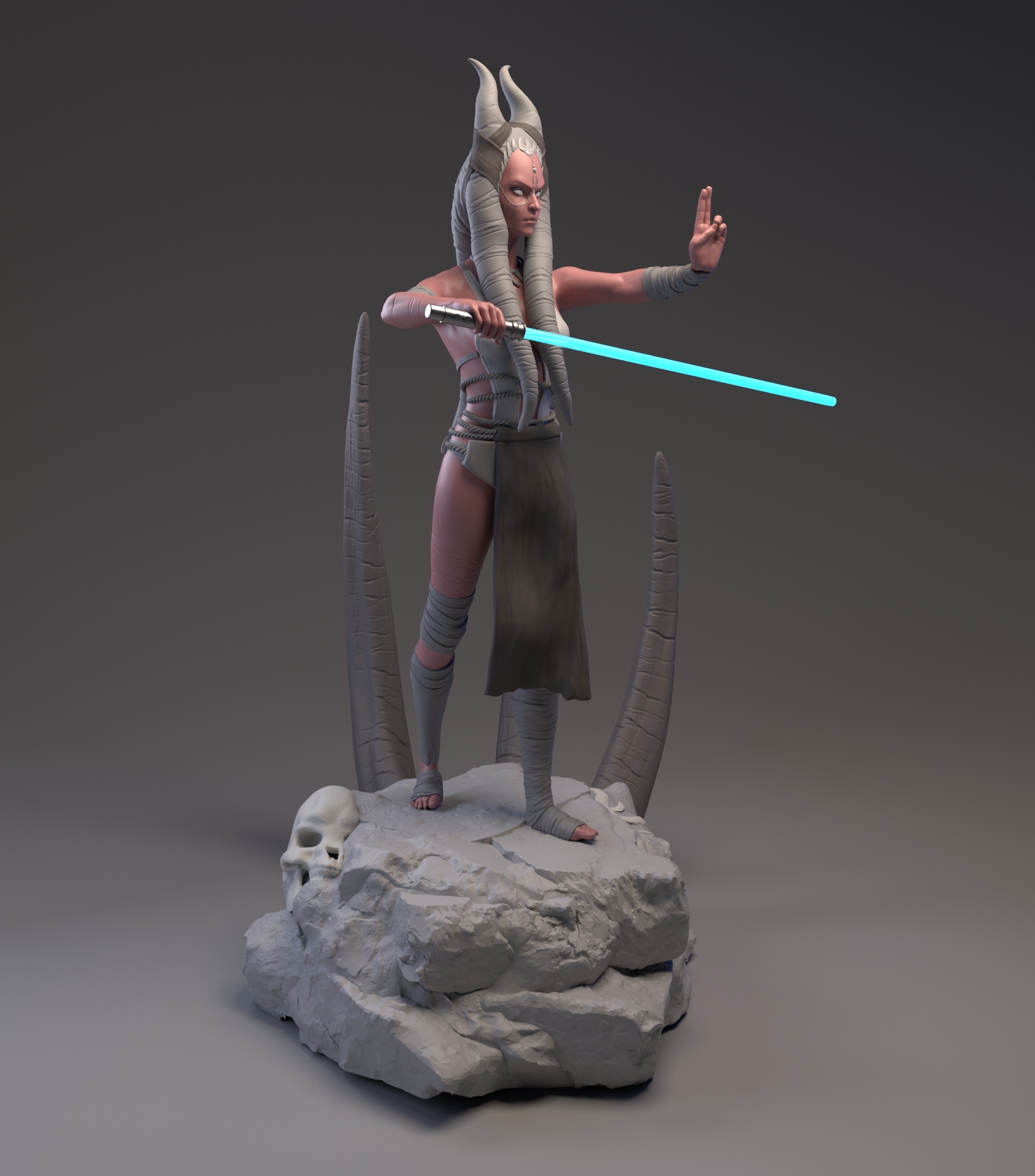 STL file Shaak Ti Classic outfit 01 ・Model to download and 3D print・Cults