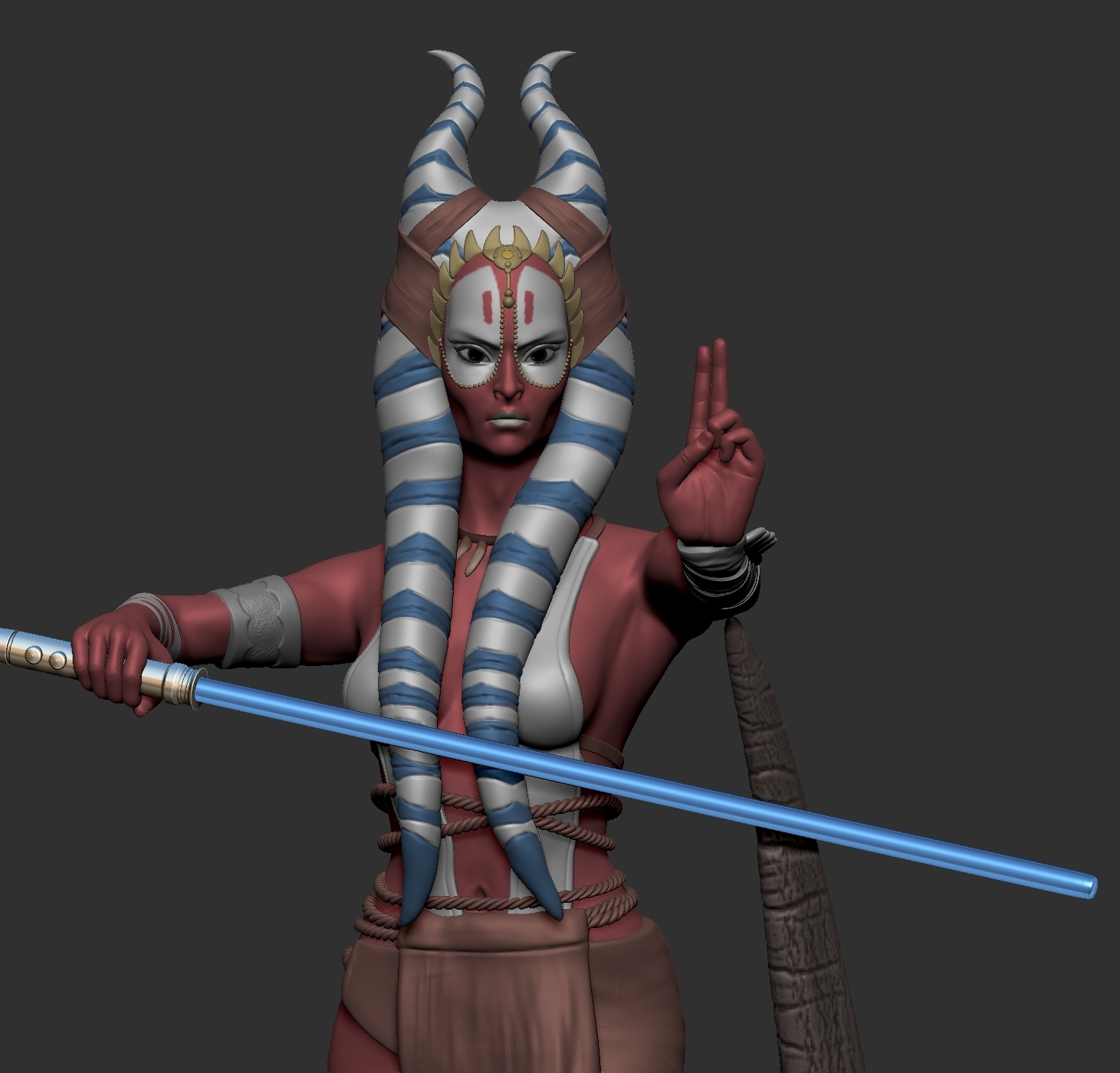 STL file Shaak Ti Classic outfit 01 ・Model to download and 3D print・Cults