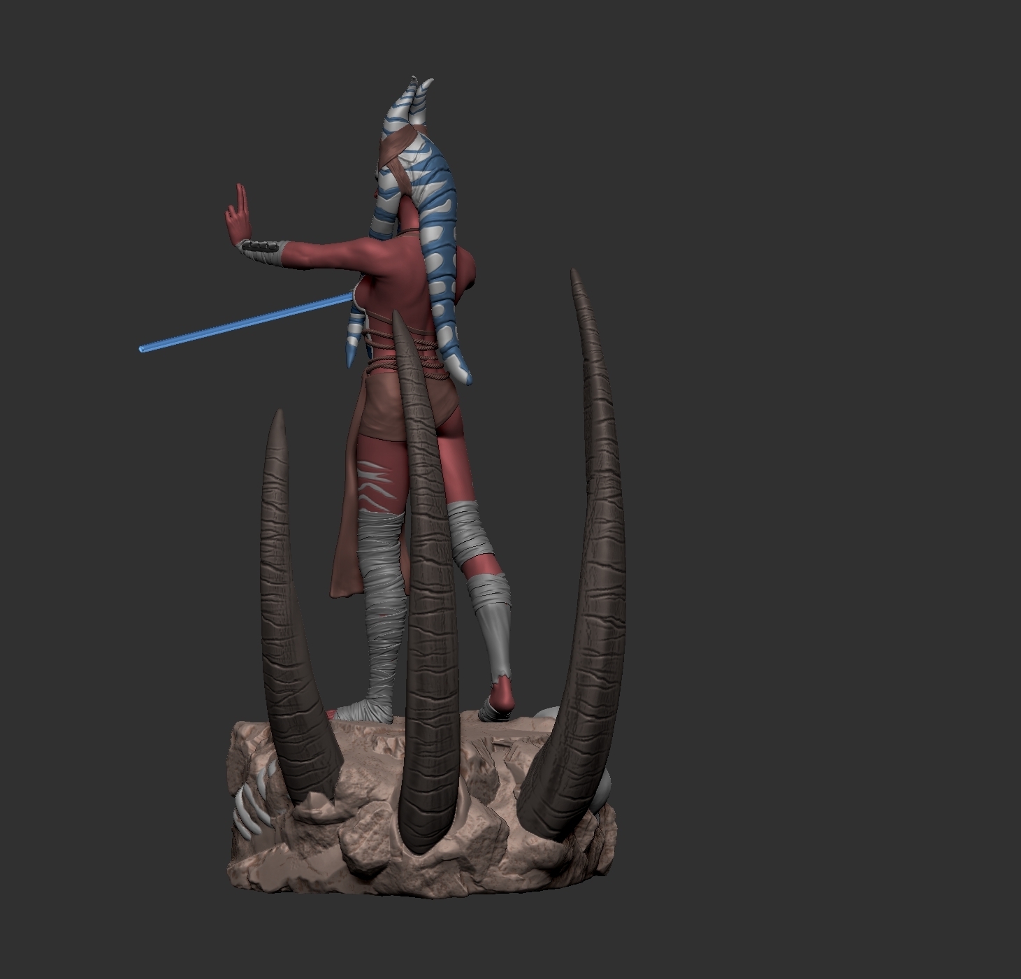 STL file Shaak Ti Classic outfit 01 ・Model to download and 3D print・Cults