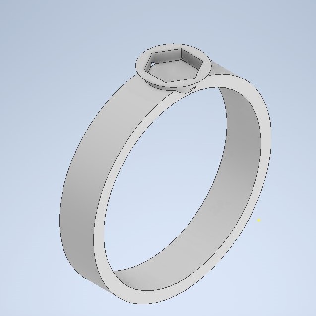 STL file interleaving ring・Model to download and 3D print・Cults