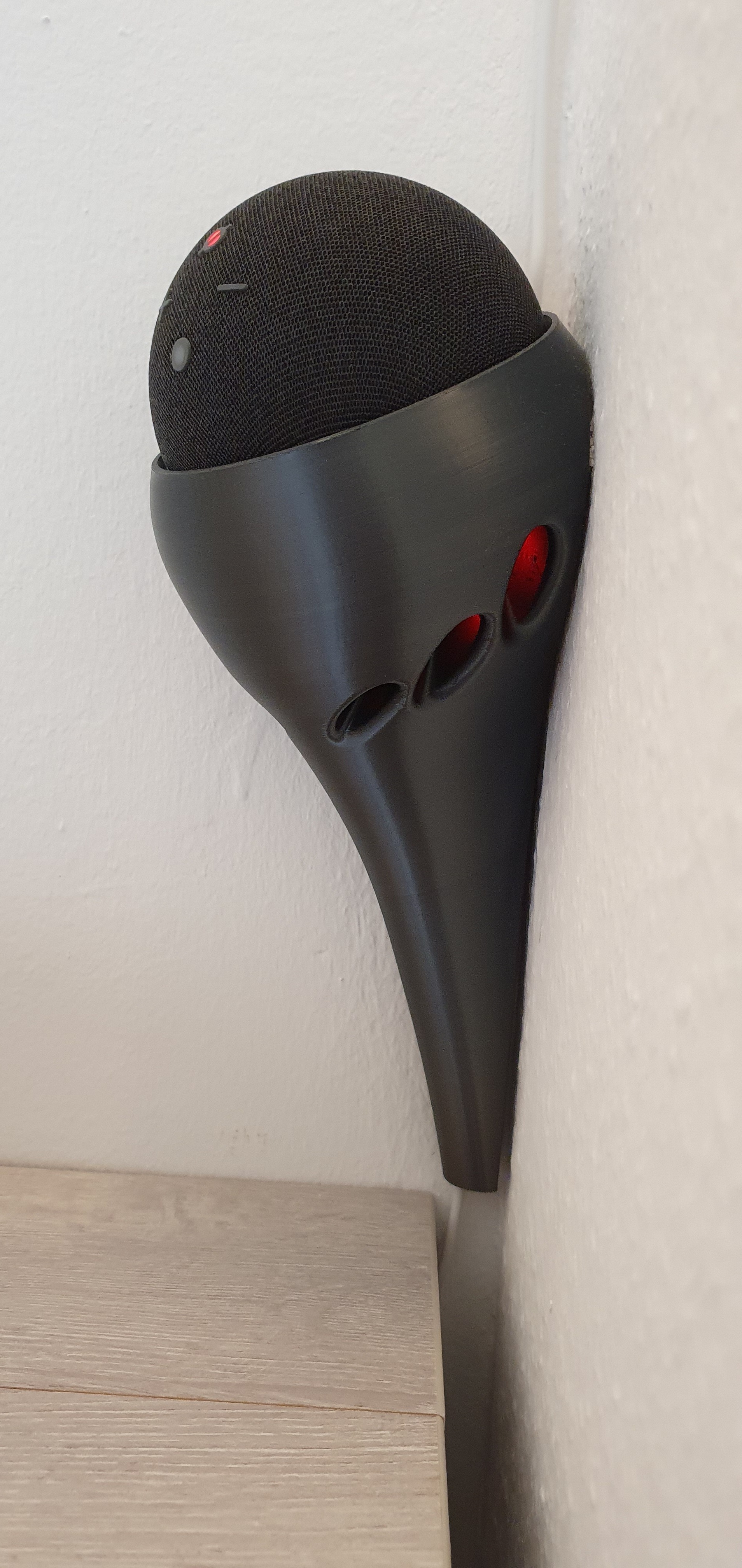 Archivo STL gratis Alexa Echodot4 Cornermount・Diseño imprimible en 3D ...