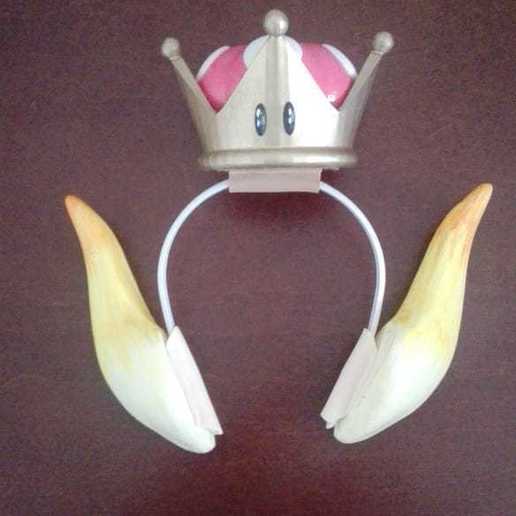 Download STL file Bowsette Crown • 3D printable object ・ Cults