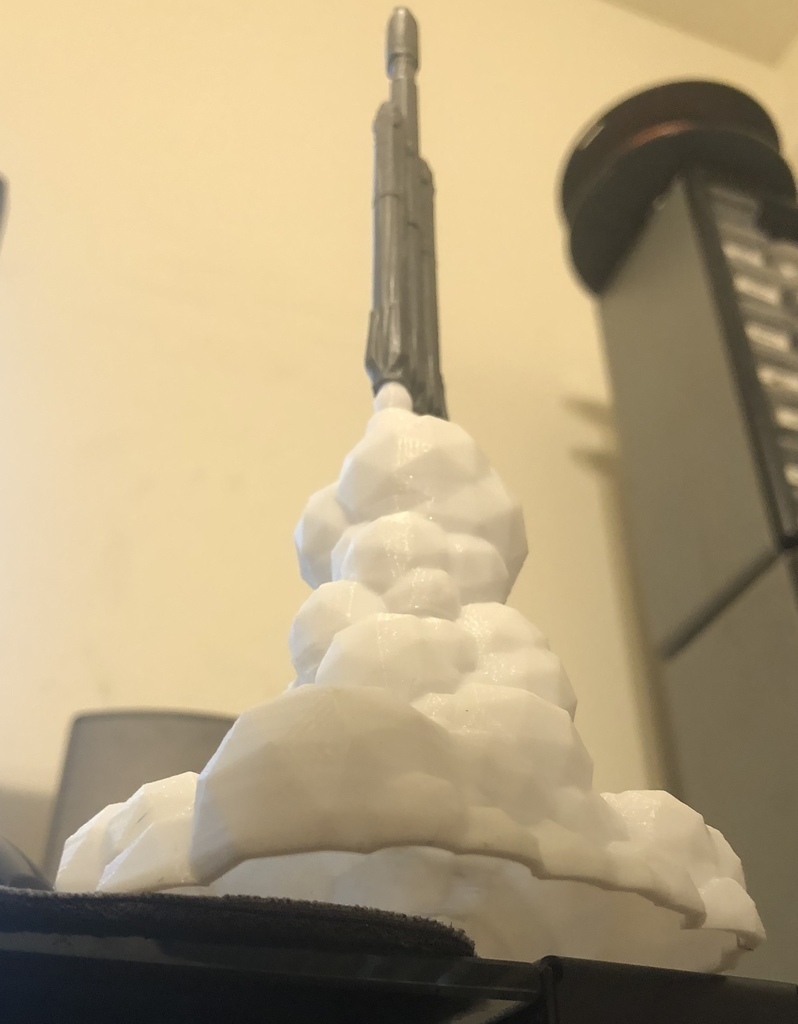 Archivo 3D gratis Low poly Falcon Heavy - escape hueco・Diseño de ...