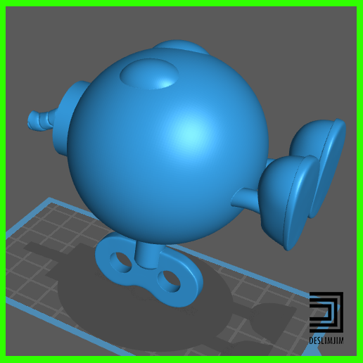 3D file Bomb Bomba Super Mario Bros・3D printable model to download・Cults