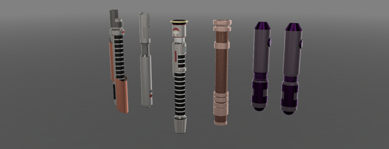 3D file lightsaber handles・3D printer design to download・Cults