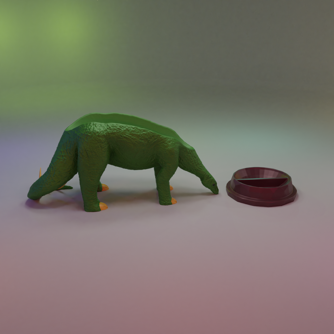 STL file Nachosaurus・3D printing template to download・Cults