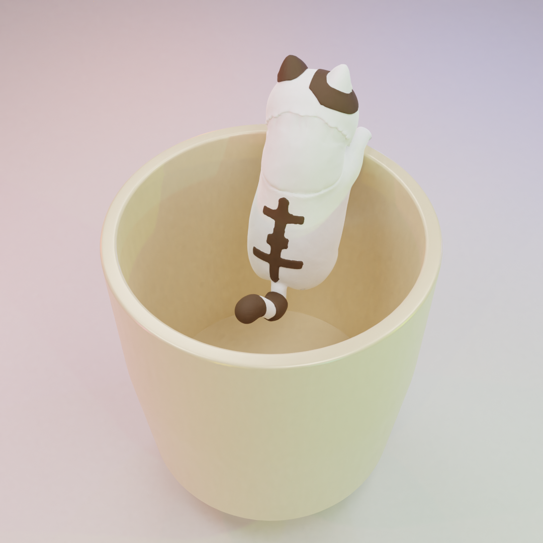 STL file Cat Tea Leaf Infuser・Template to download and 3D print・Cults