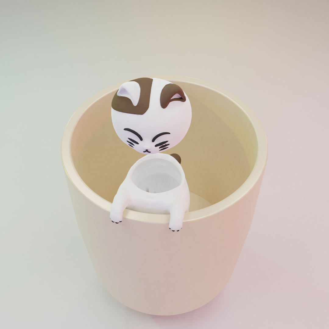 STL file Cat Tea Leaf Infuser・Template to download and 3D print・Cults