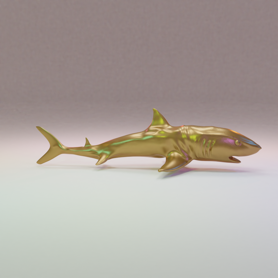STL file FREE Shark 3D・3D printing design to download・Cults
