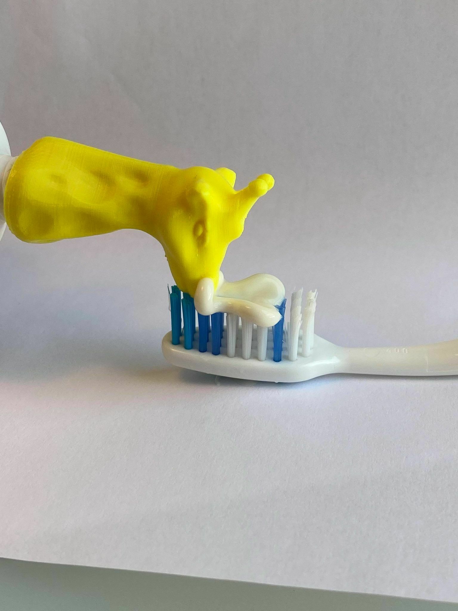 STL file Giraffe Toothpaste Cap・3D printable design to download・Cults