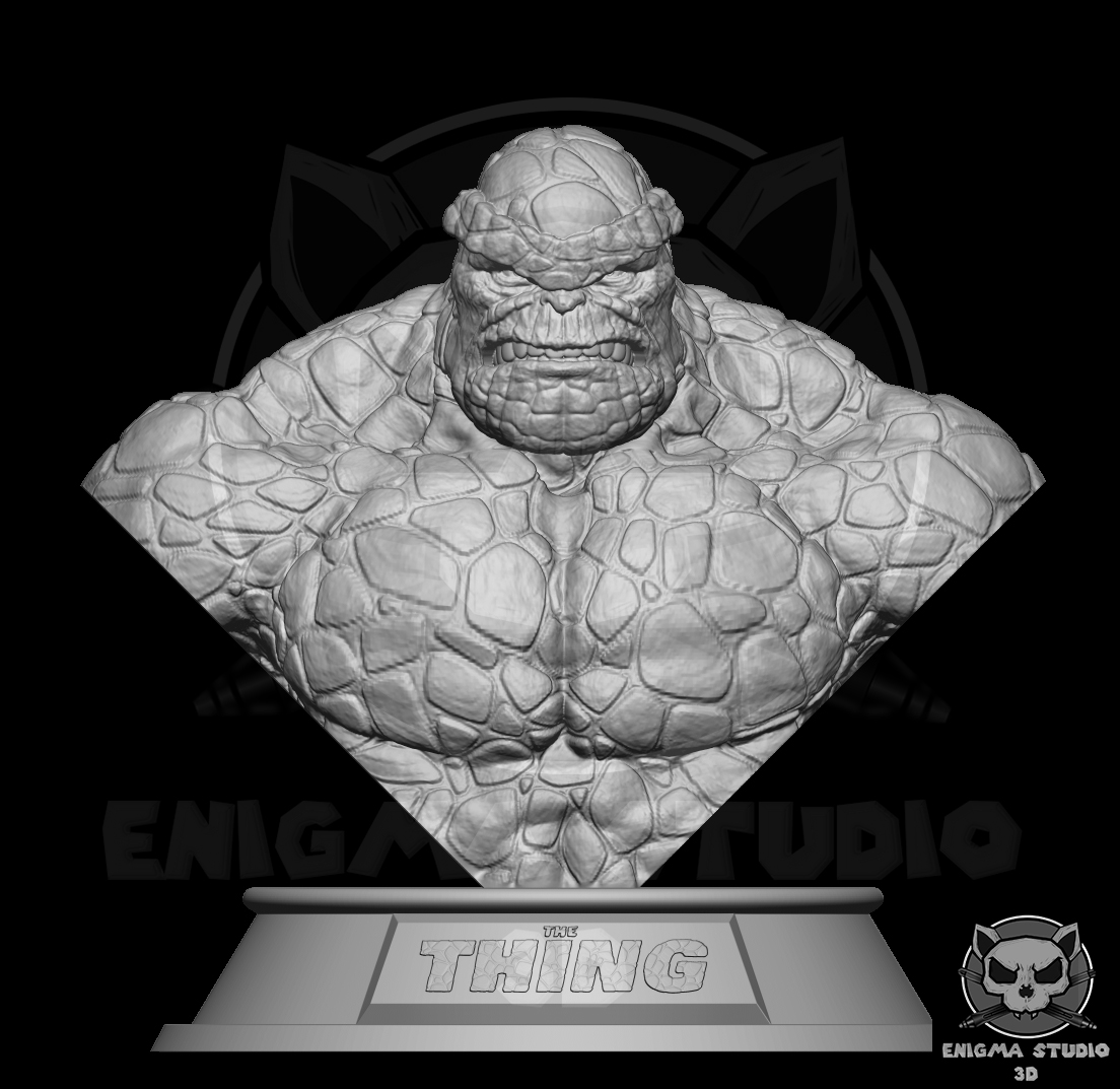 3D file THE THING BUST - FAN ART・3D printable model to download・Cults