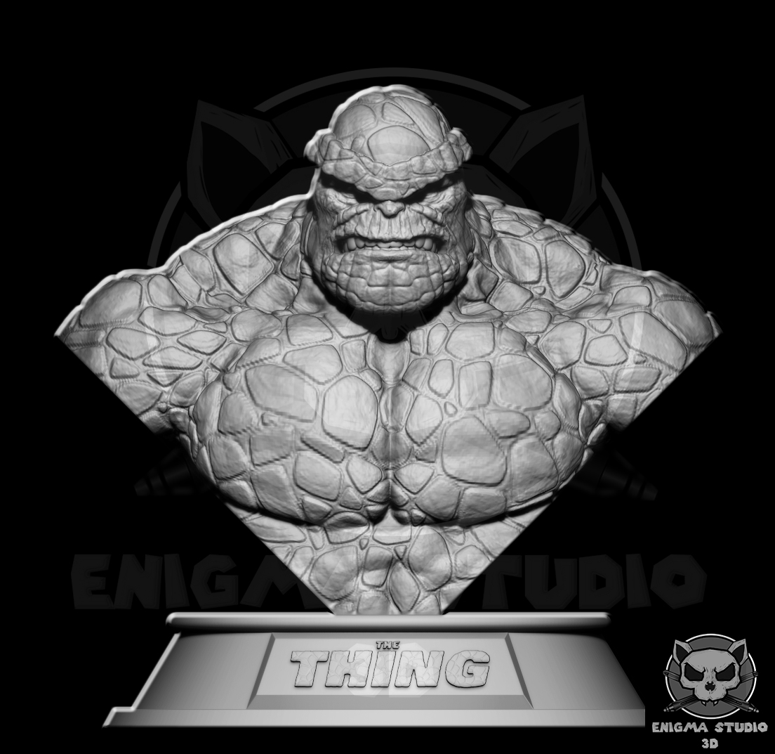 3D file THE THING BUST - FAN ART・3D printable model to download・Cults