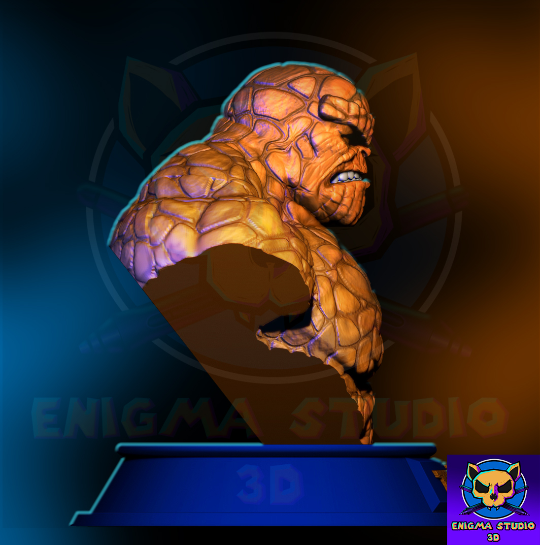 3D file THE THING BUST - FAN ART・3D printable model to download・Cults