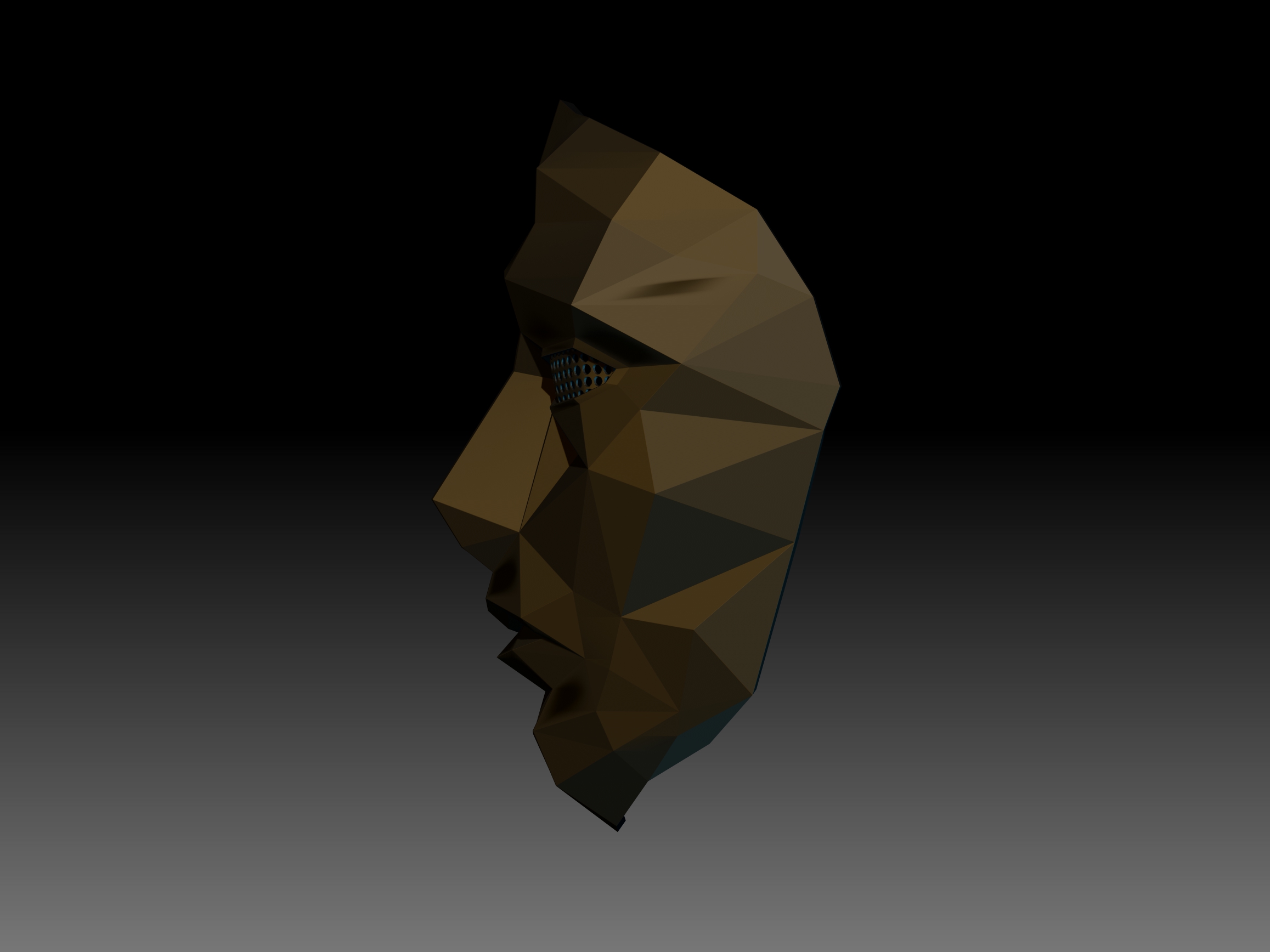 3D file MASK SQUID GAME (FAN ART)・3D printable model to download・Cults