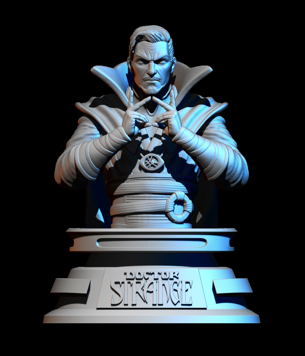 3D file DR STRANGE FAN ART・3D print design to download・Cults