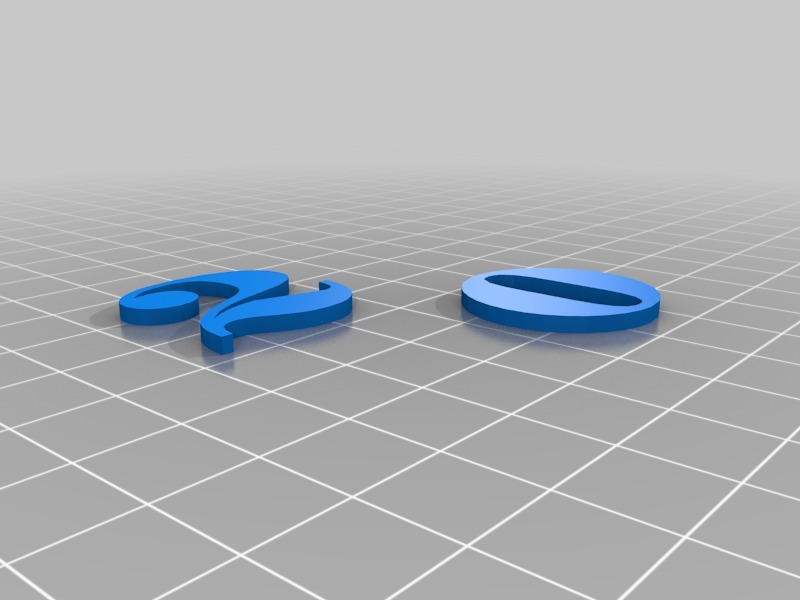 Free 3D file Twenty Twenty Press Logo 🧞‍♂️・3D printing template to ...