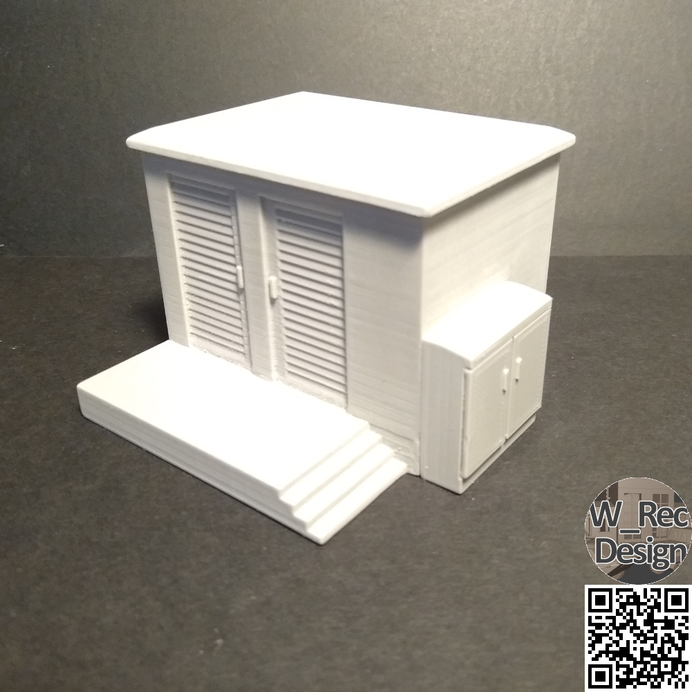 Free STL file Transformer substation 🎲・3D printer model to download・Cults