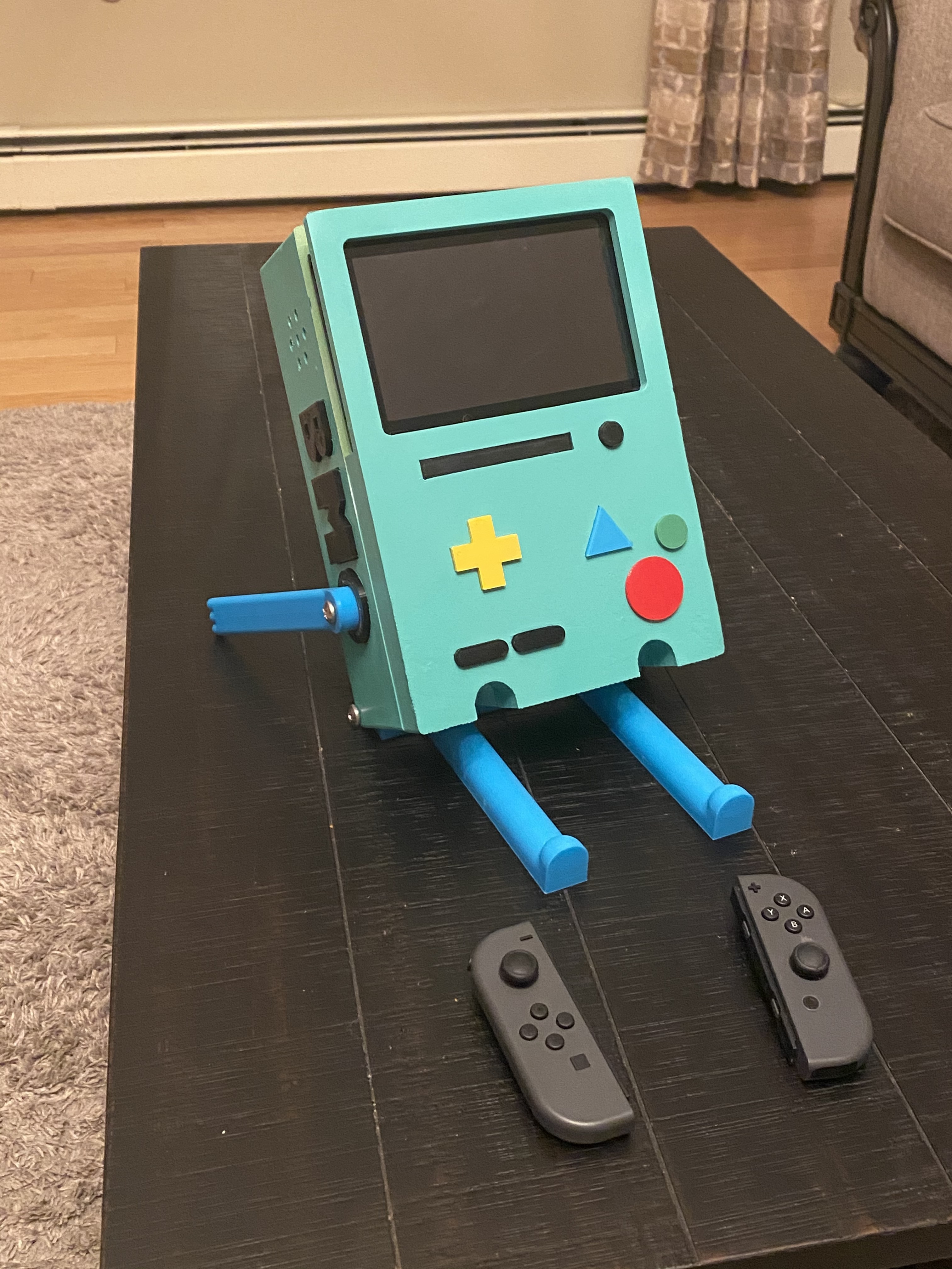 STL file BMO STAND FOR NINTENDO SWITCH・Model to download and 3D print・Cults